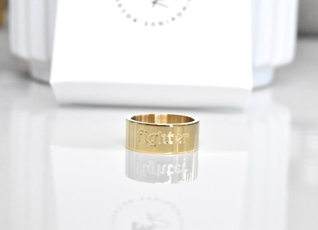 Gold “Fighter” Ring – Bldxmonique
